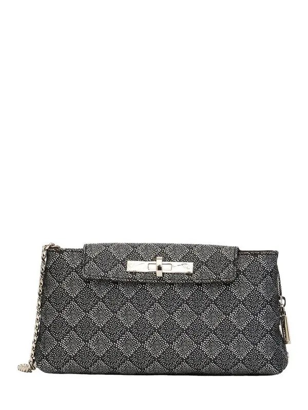 HAMMITT Jacquard Clutch With Chain Strap - Diamond Marquee/silver