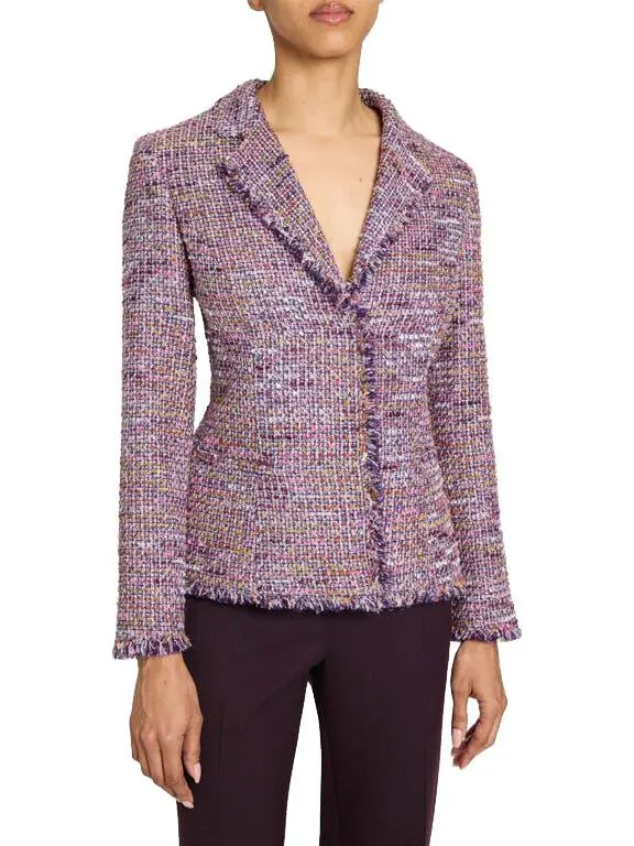 Santorelli Gisele Jacket With Sequins - Dusty Lilac