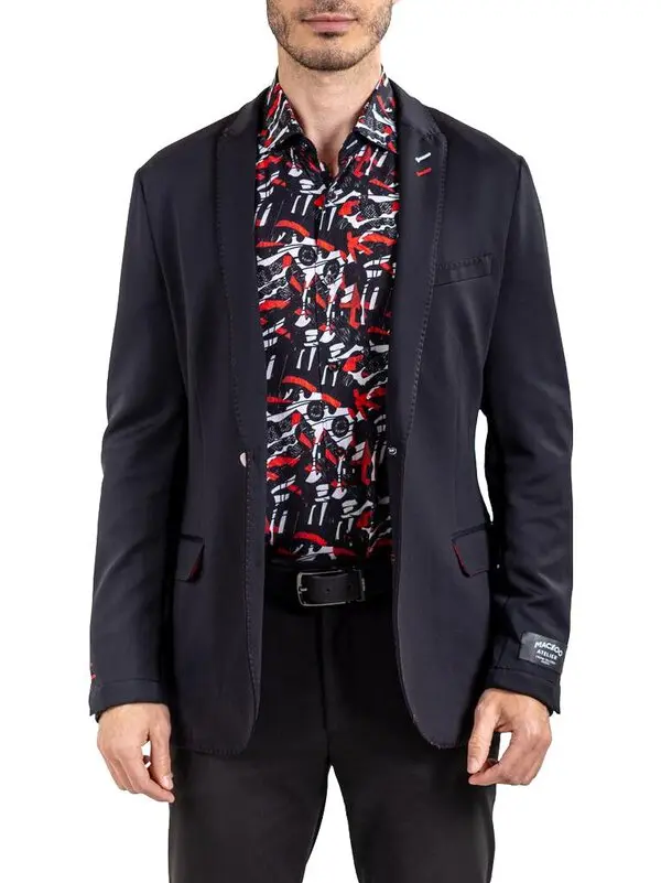 MACEOO Descartes Ascencion Sport Coat - Black