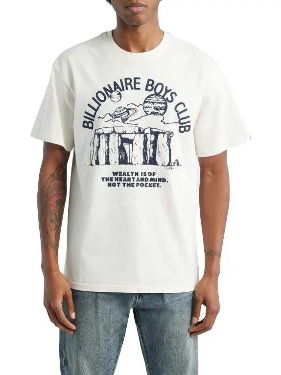 BILLIONAIRE BOYS CLUB Stones Graphic T-shirt - White
