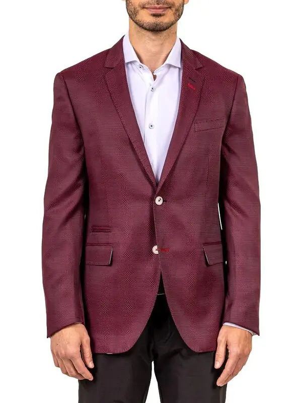 MACEOO Socrate Ascension Sport Coat - Red