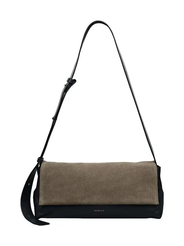 RADLEY The Annabel Flapover Shoulder Bag - Coffee