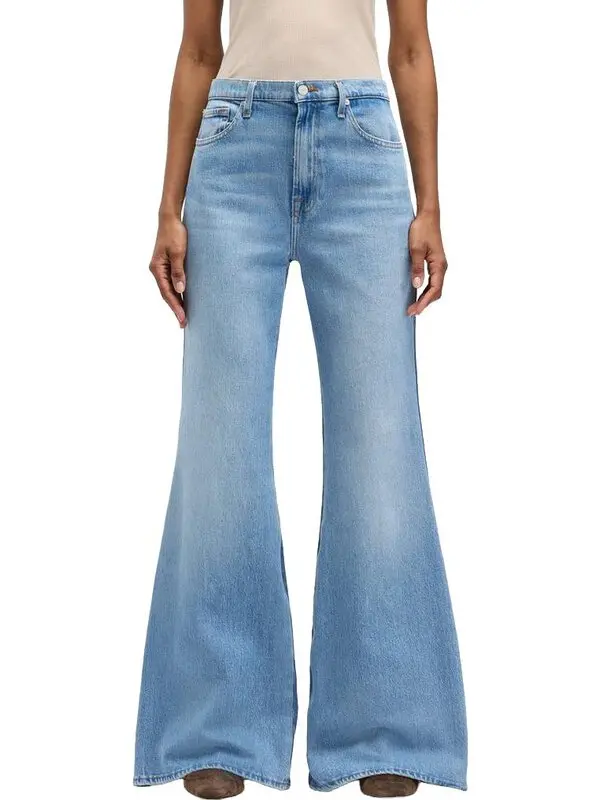 SEVEN High-waist Flare Wide-leg Jeans - Joker