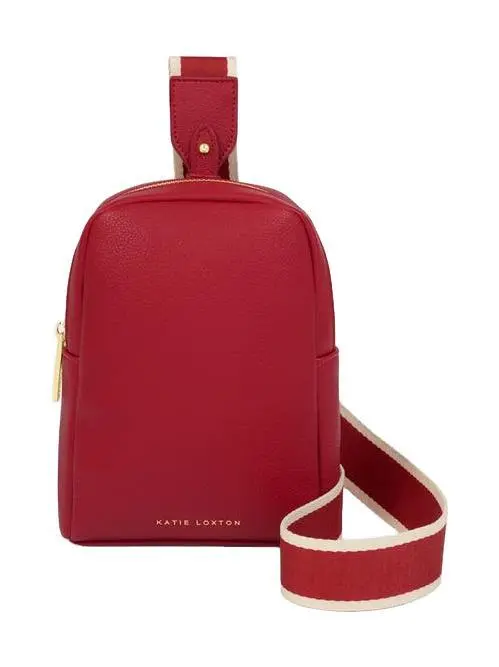 KATIE LOXTON Kaite Sling Bag - Garnet Red