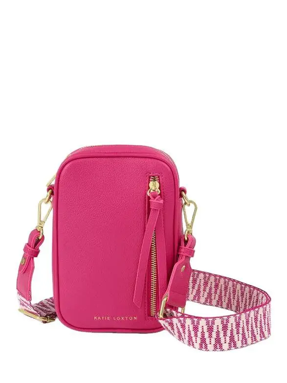 KATIE LOXTON Hallie Small Crossbody Bag - Fuschia