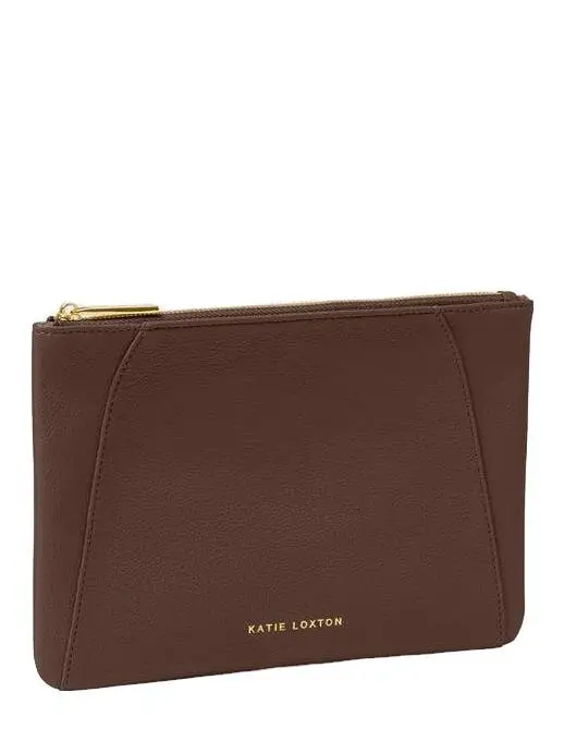 KATIE LOXTON Hana Pouch - Chocolate