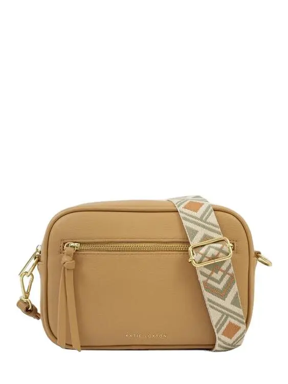 KATIE LOXTON Hallie Crossbody Bag - Camel