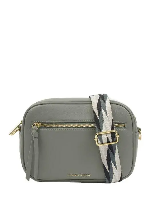 KATIE LOXTON Hallie Crossbody Bag - Graphite Green