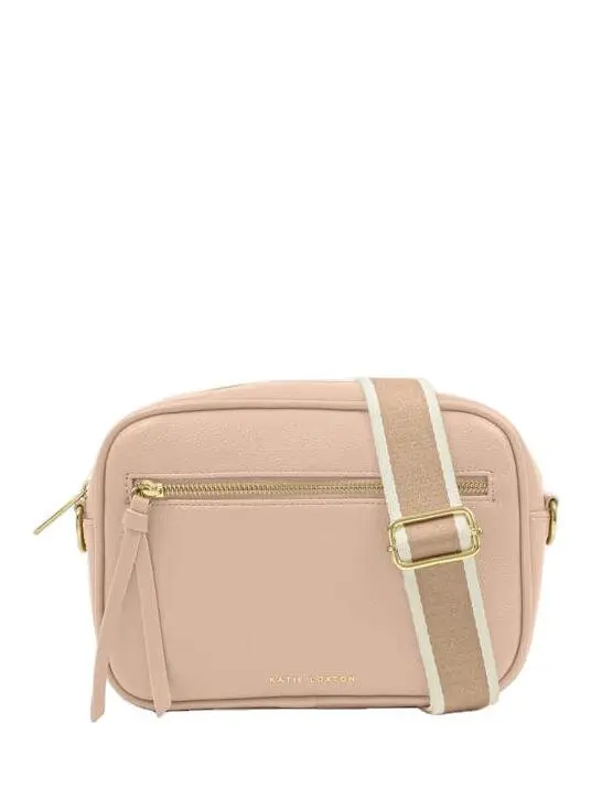 KATIE LOXTON Hallie Crossbody Bag - Nude Pink