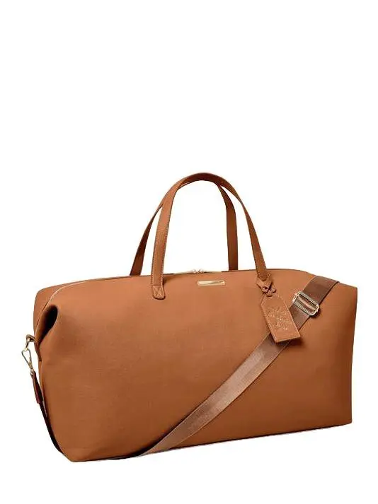 KATIE LOXTON Carryall Weekender Bag - Cognac