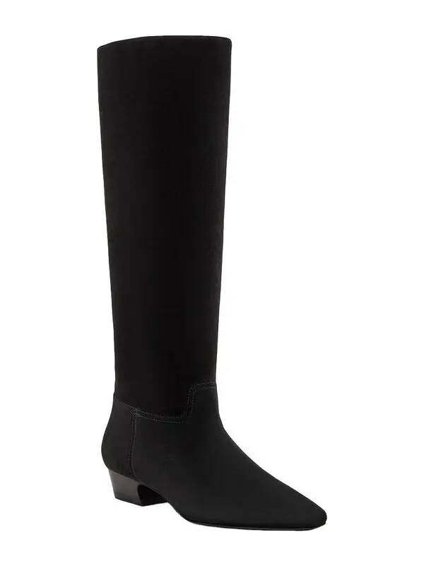 STUART WEITZMAN Knee-high Suede Boots - Black