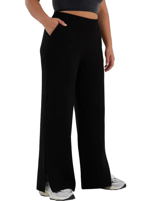 KADA Sweater Wide Leg Pant - Ink