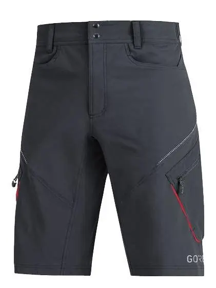 GOREWEAR C3 Trail Short - Black/red