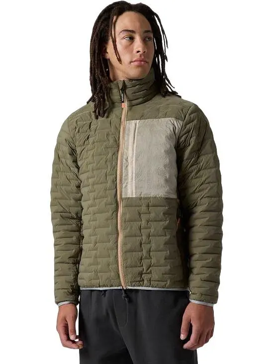 BACKCOUNTRY Peale Primaloft Stitch-free Baffle Stretch Jacket - Kalamata