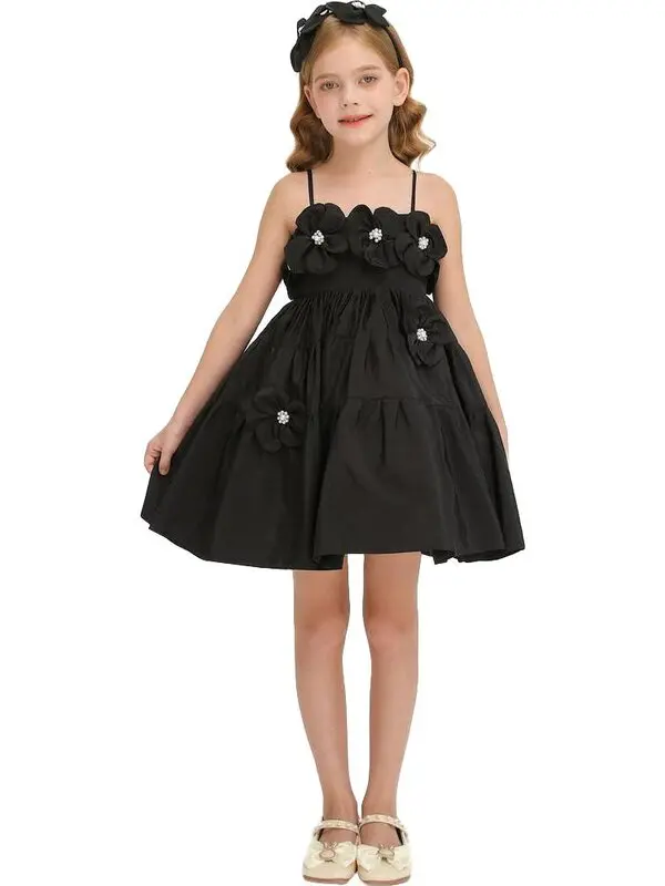MIMI TUTU Buttercup Ravenna Dress - Black