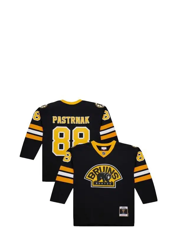 Mitchell & Ness David Pastrnak Boston Bruins 2014-15 Power Play Jersey - Black