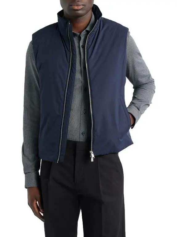 BOSS Carens Zip Vest - Dark Blue