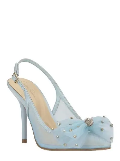 Jessica Simpson Lavilra Slingback Pointed Toe Pump - Light Blue