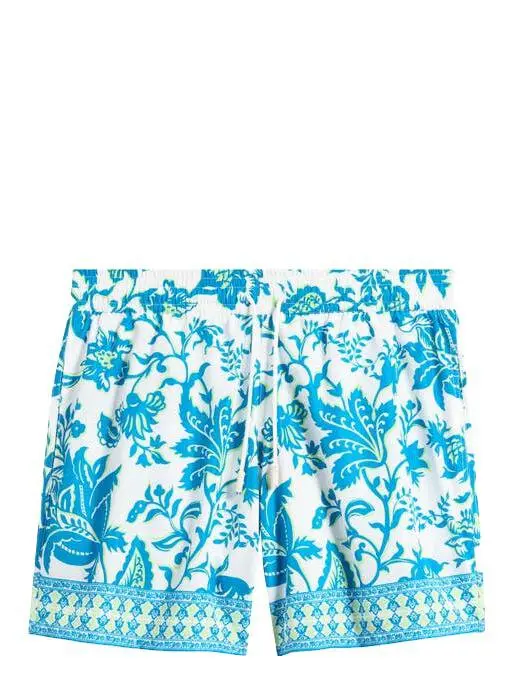 Etro Roma Floral Swim Trunks - Stampa F.do Verde
