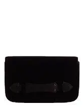 MARK CROSS Romy Tuxedo Clutch - Black