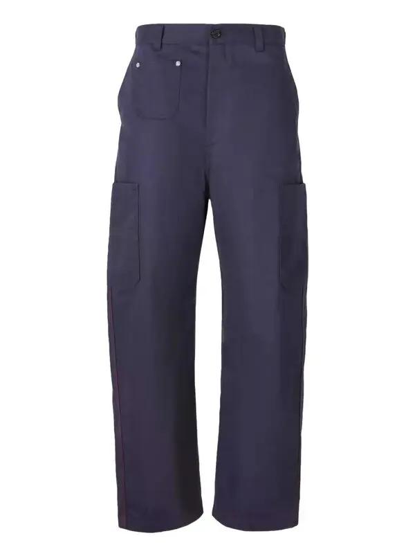 Givenchy Couture Seam Cargo Pants - Blue