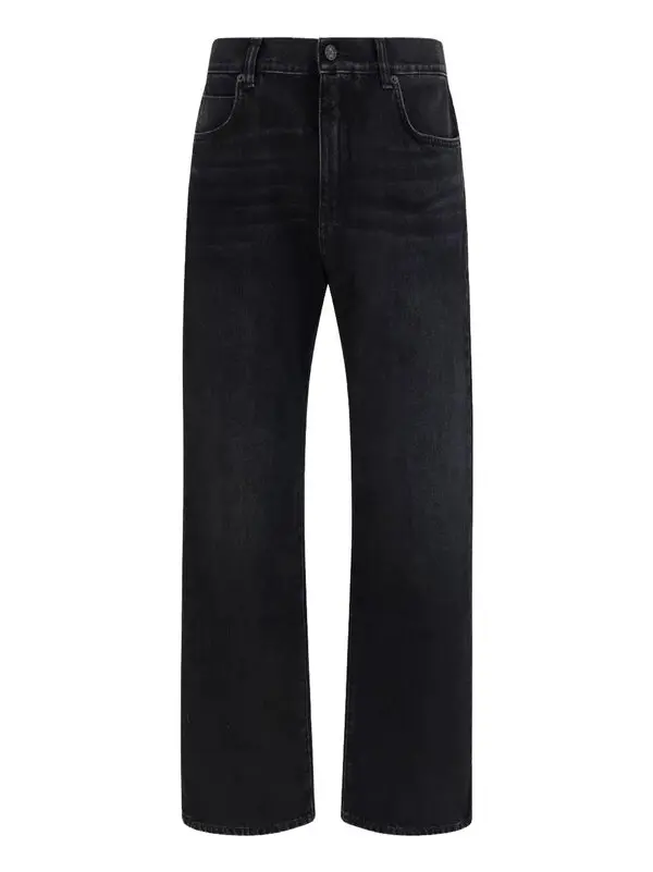 Balmain Loose Fit Jeans - Black
