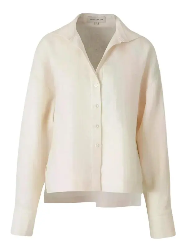 ANDRES OTALORA Buttoned-cuff Shirt - Neutrals