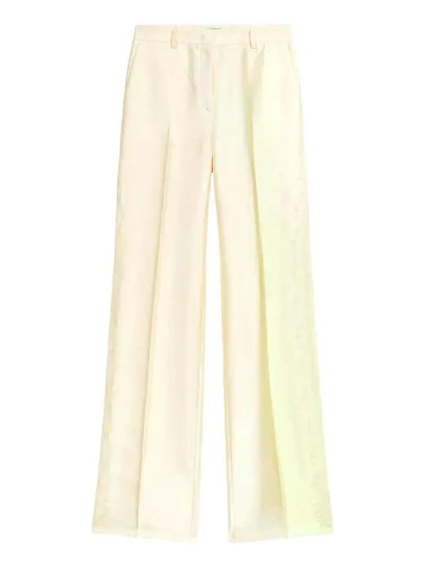 Blumarine Wide-leg Trousers - Neutrals