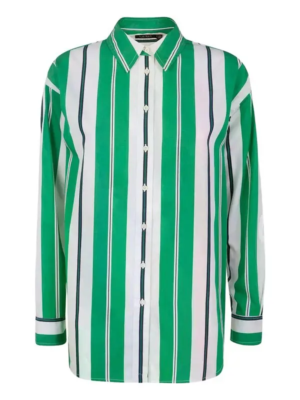 Ralph Lauren Striped Shirt - Green