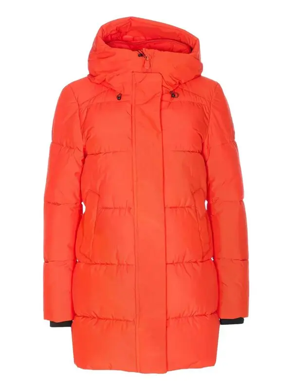 SAVE THE DUCK Hooded Padded Jacket - Orange
