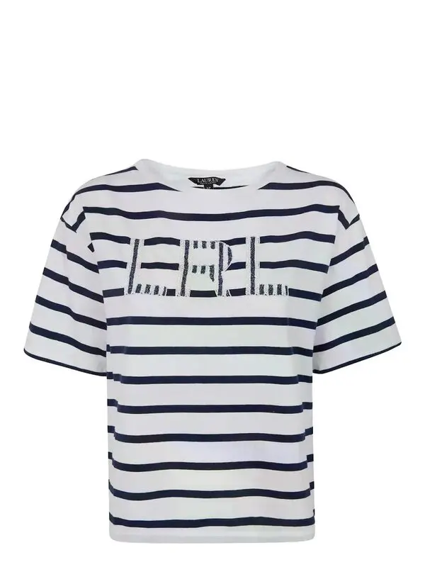 Ralph Lauren Striped T-shirt - White