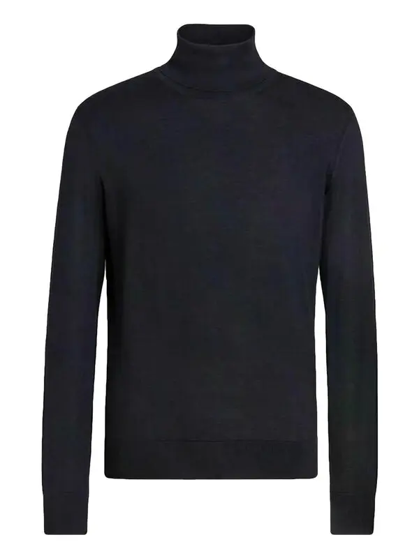 Zegna Turtleneck Sweater - Blue