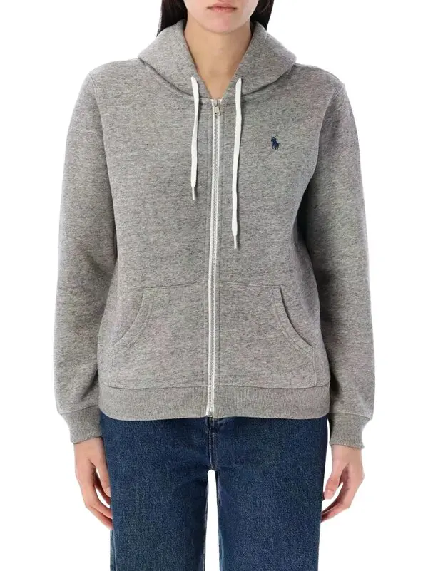 Polo Ralph Lauren Zip Hooded Sweatshirt - Grey