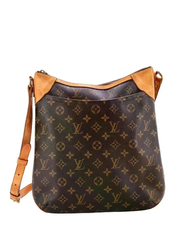 LOUIS VUITTON Odeon Handbag Monogram Canvas Mm - Brown
