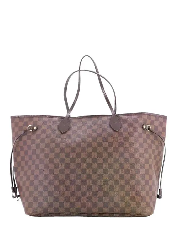 LOUIS VUITTON Neverfull Damier Gm Tote Bag - Brown
