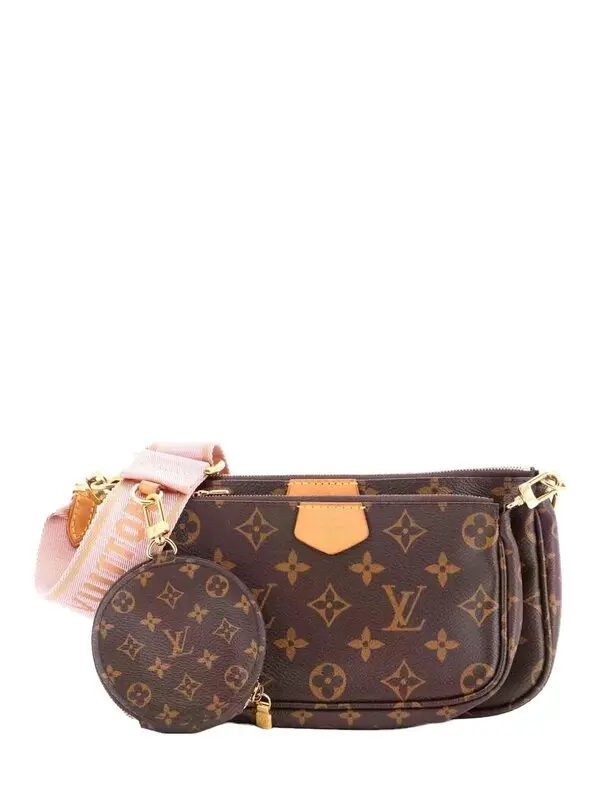 LOUIS VUITTON Multi Pochette Accessoires Monogram Canvas - Brown