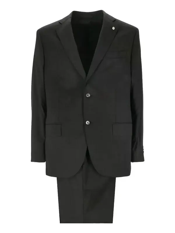 L.B.M. 1911 Single-breasted Suit - Black