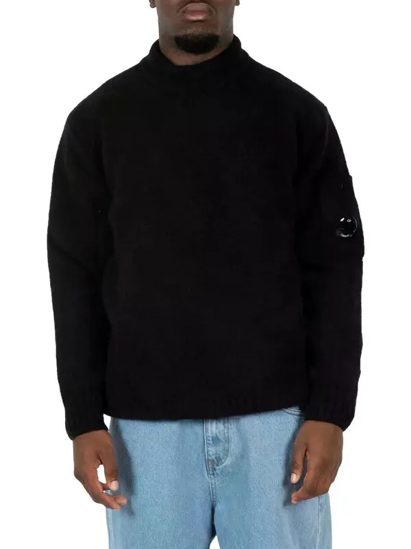 C.P. COMPANY Turtleneck Sweater - Black