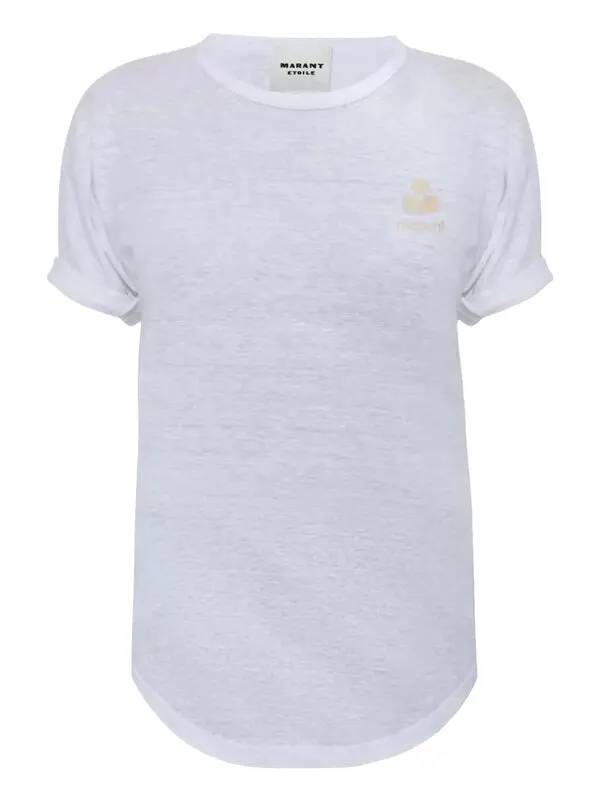 MARANT ETOILE Logo T-shirt - White