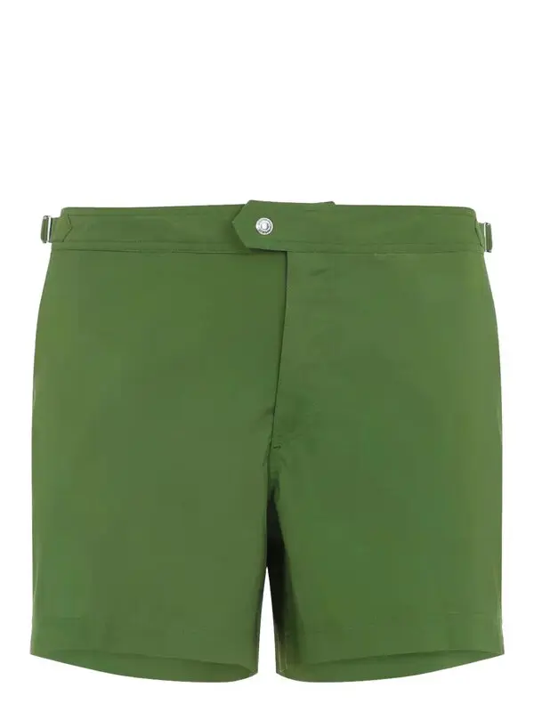 TOM FORD Buckle Shorts - Green