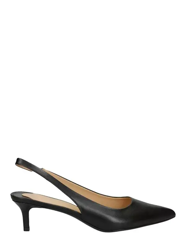 Ralph Lauren Point-toe Slingback Pumps - Black