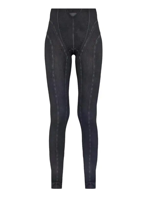Nike X Knwls Cut-out Ribbed Leggings - Black