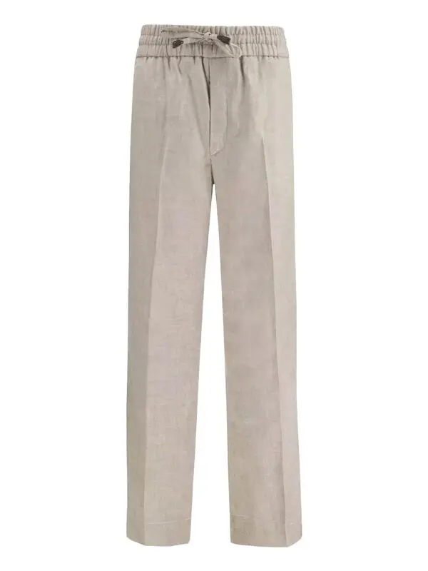 Brioni Asolo Drawstring Trousers - Neutrals