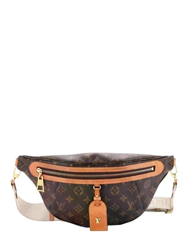 LOUIS VUITTON High Rise Bum Bag Monogram Canvas - Brown