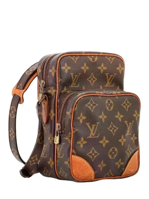 LOUIS VUITTON Amazone Monogram Canvas Mm Crossbody Bag - Brown