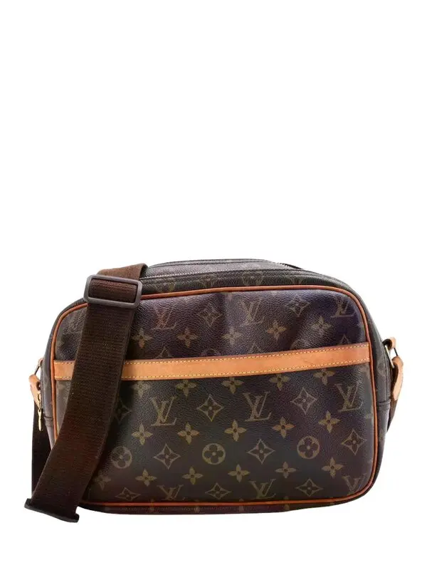 LOUIS VUITTON Reporter Monogram Canvas Pm - Brown