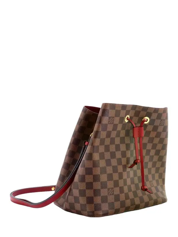LOUIS VUITTON Néonoé Damier Mm Bucket Bag - Brown