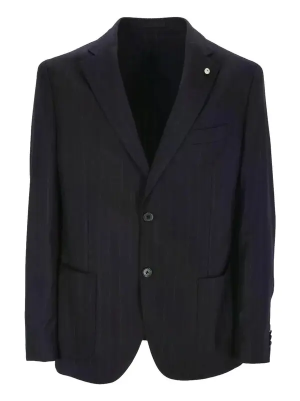 L.B.M. 1911 Pinstripe Blazer - Blue