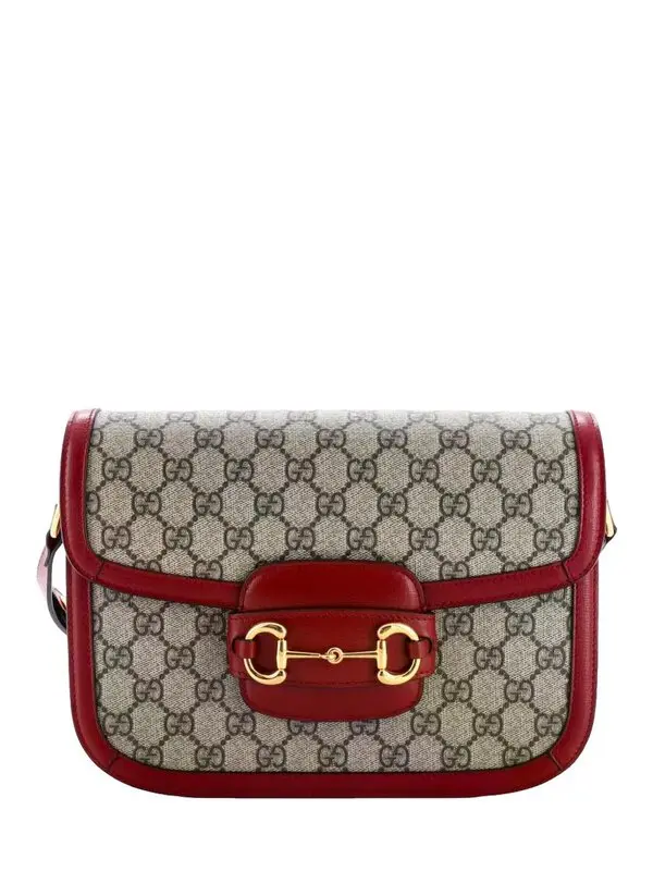 Gucci Horsebit 1955 Small Crossbody Bag - Red