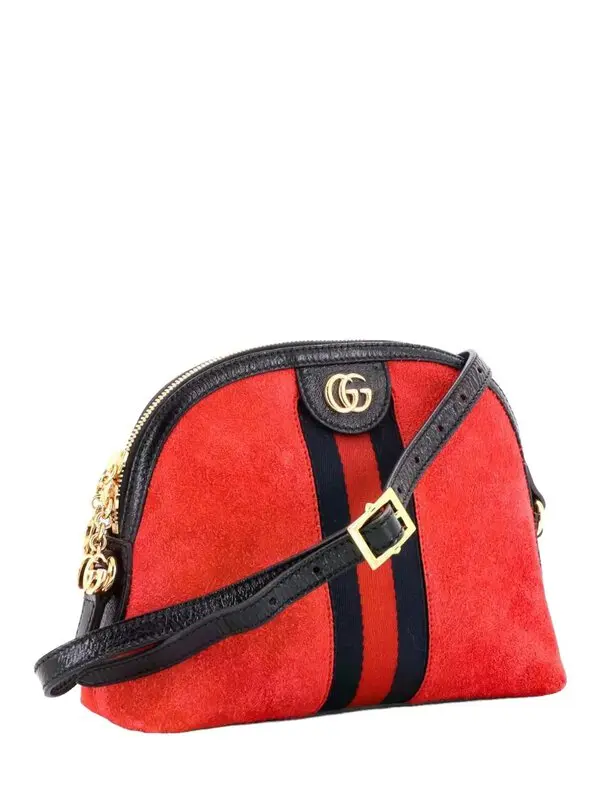 Gucci Ophidia Dome Small Crossbody Bag - Red